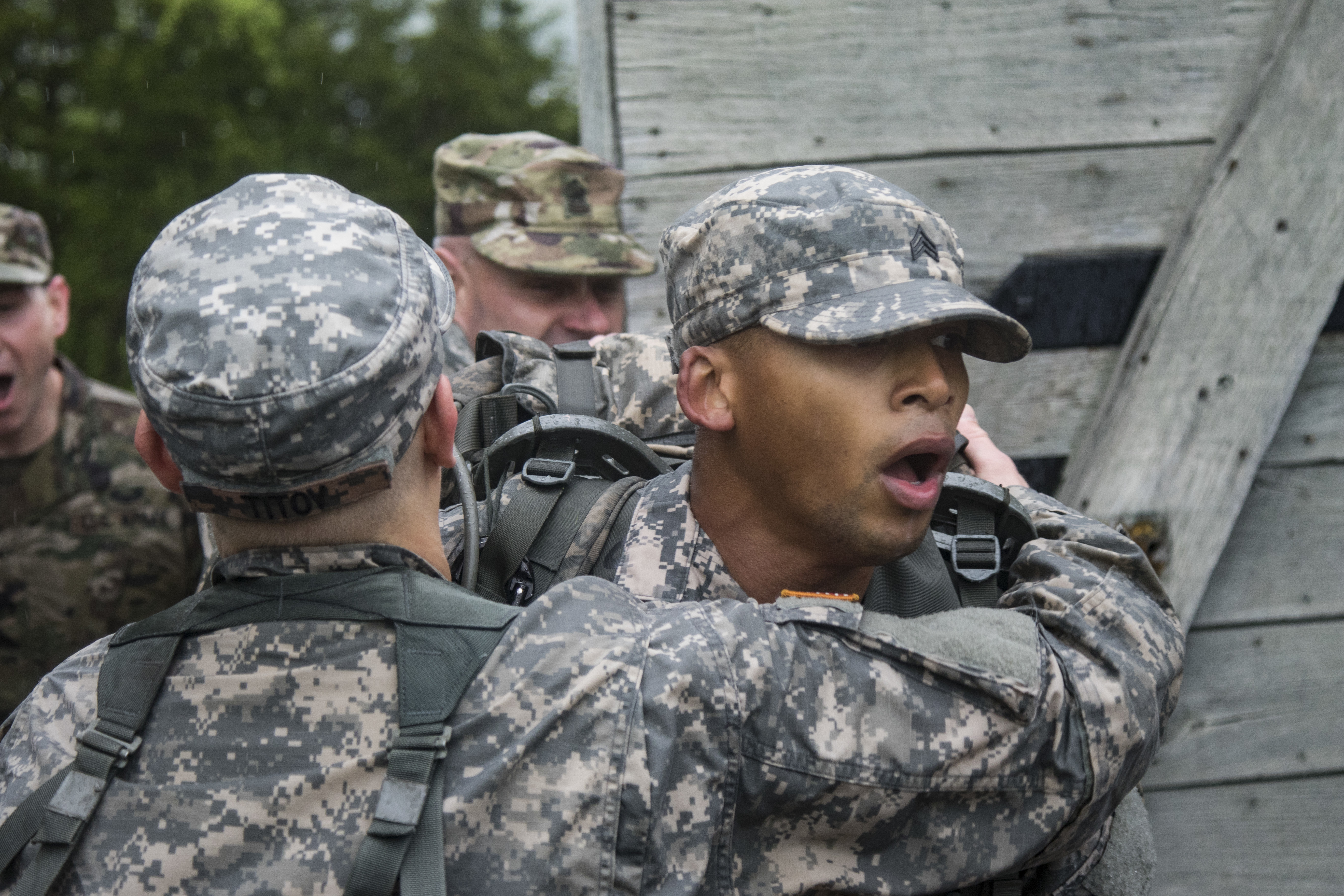 NY Army National Guard Sgt. Quentin Davis, an Astoria resident and Troy ...