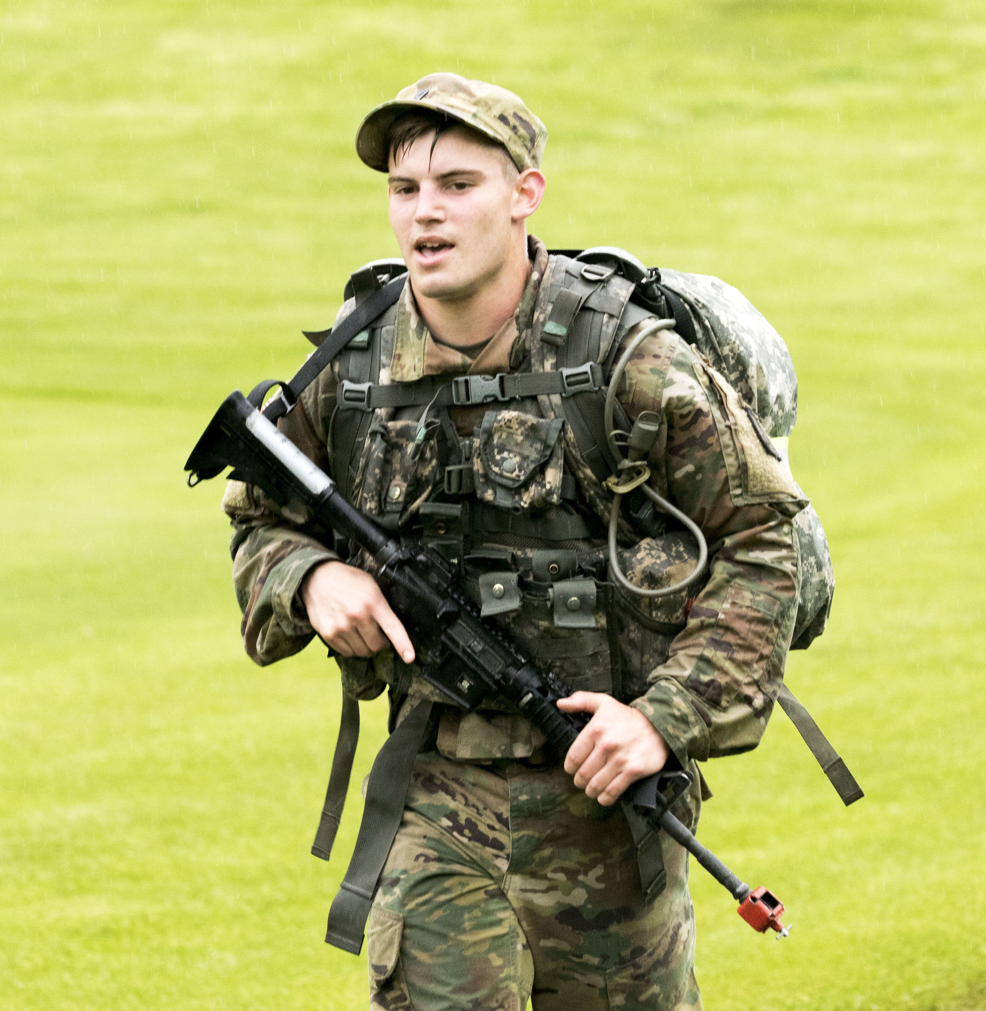 Connecticut National Guard Specialist Benjamin Wilke, a Clinton ...