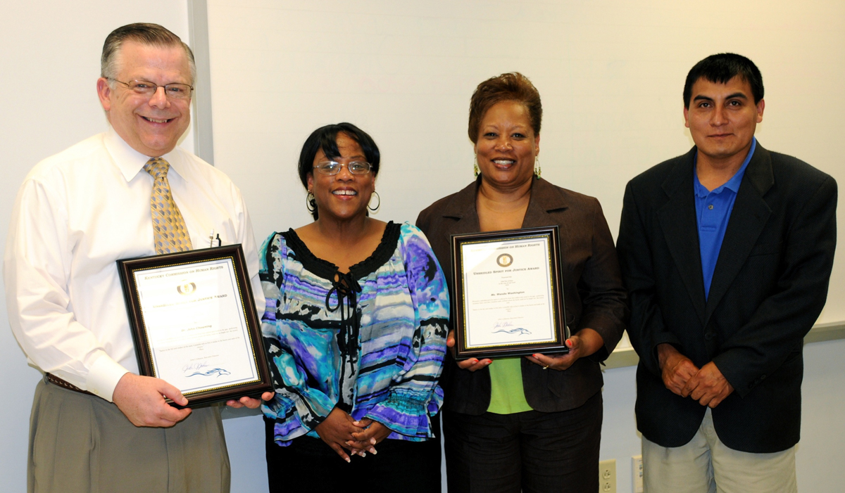 Kentucky Commission on Human Rights presents two awards at Listening ...