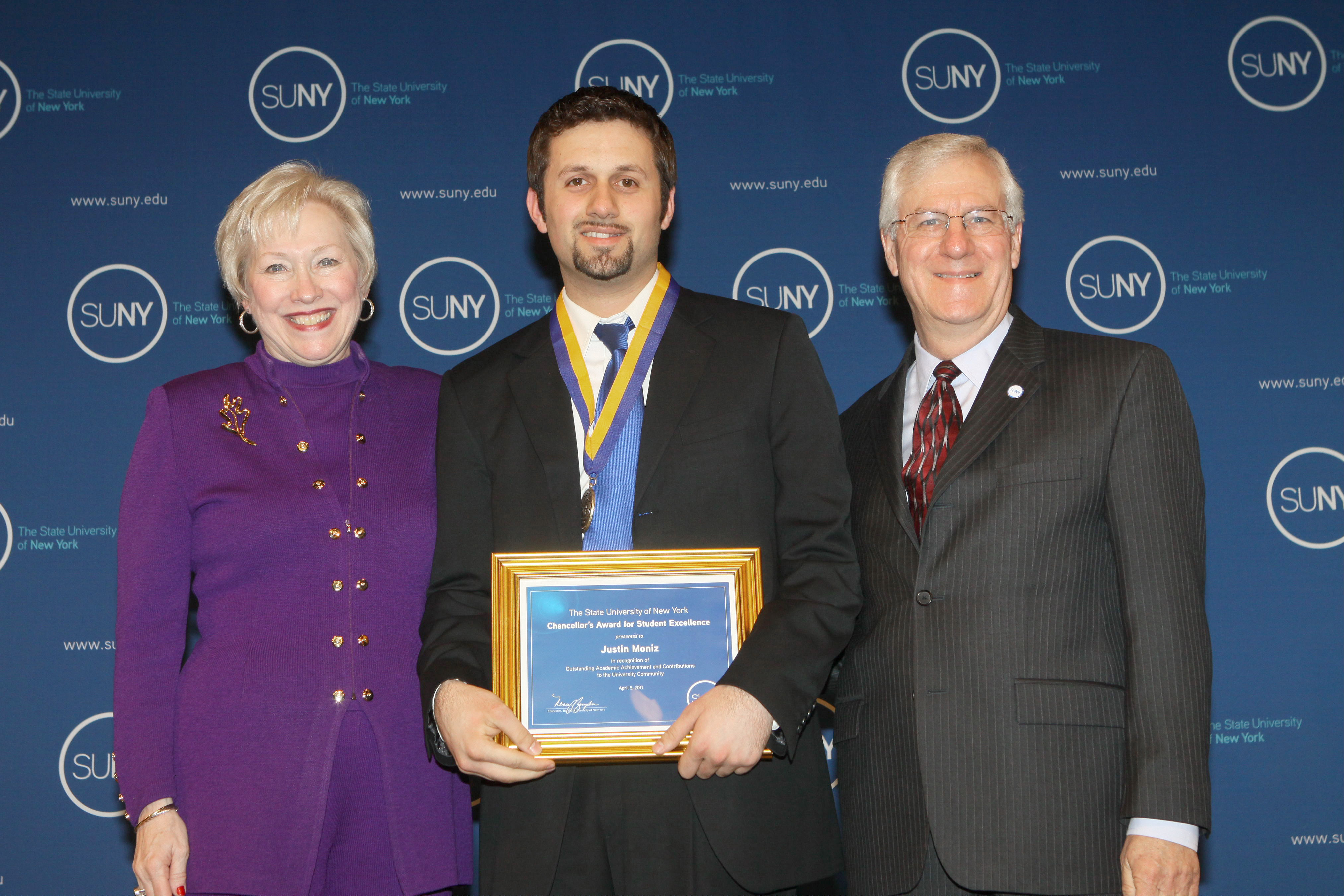 SUNY Potsdam Students Honored with Chancellor's Award