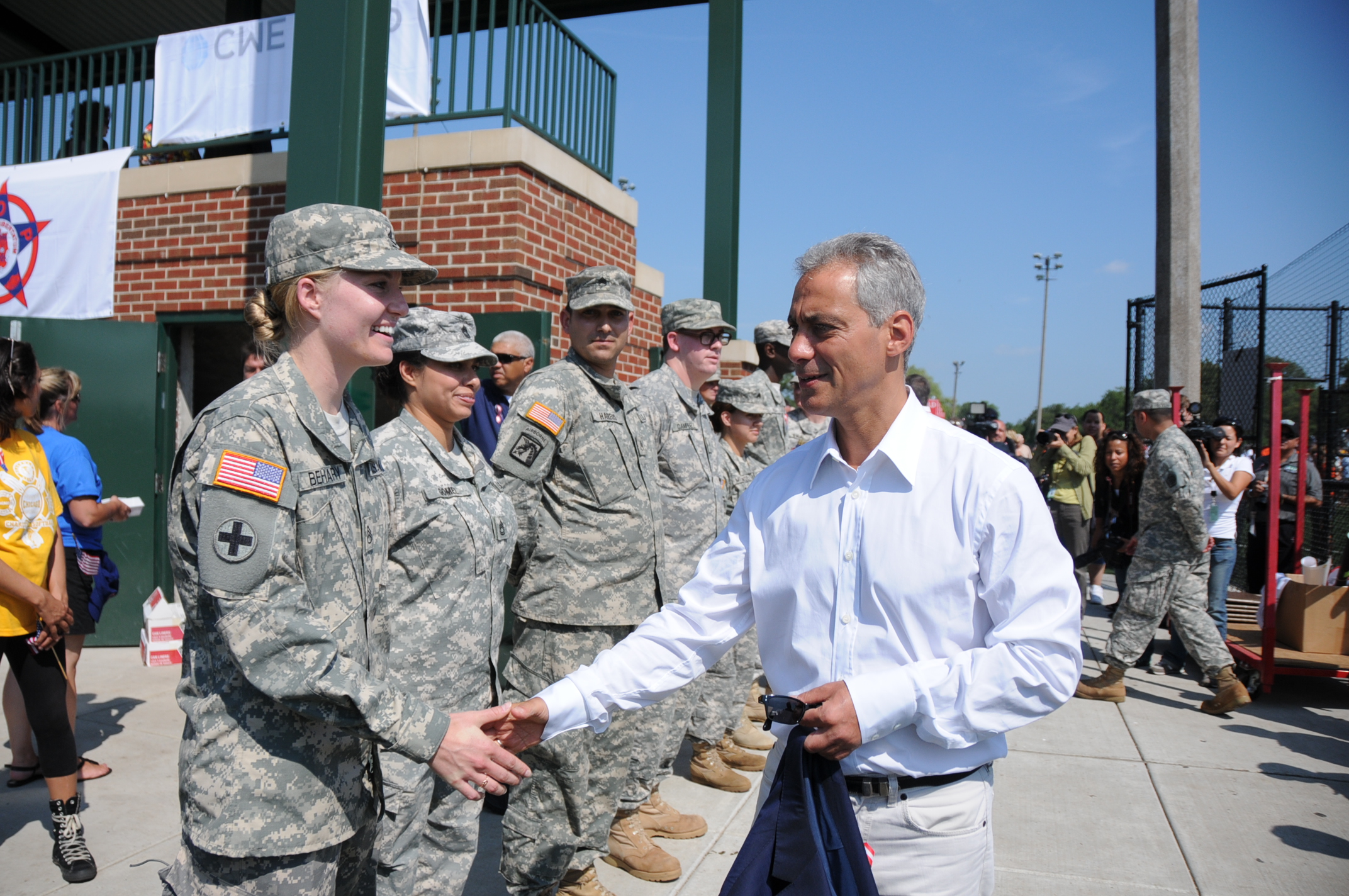Chicago-Based Soldiers Particpate in Humboldt Park 9/11 Ceremony