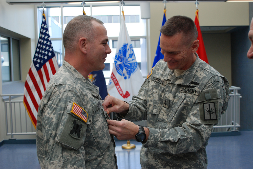 Charles Crosby Promoted to Rank of Colonel