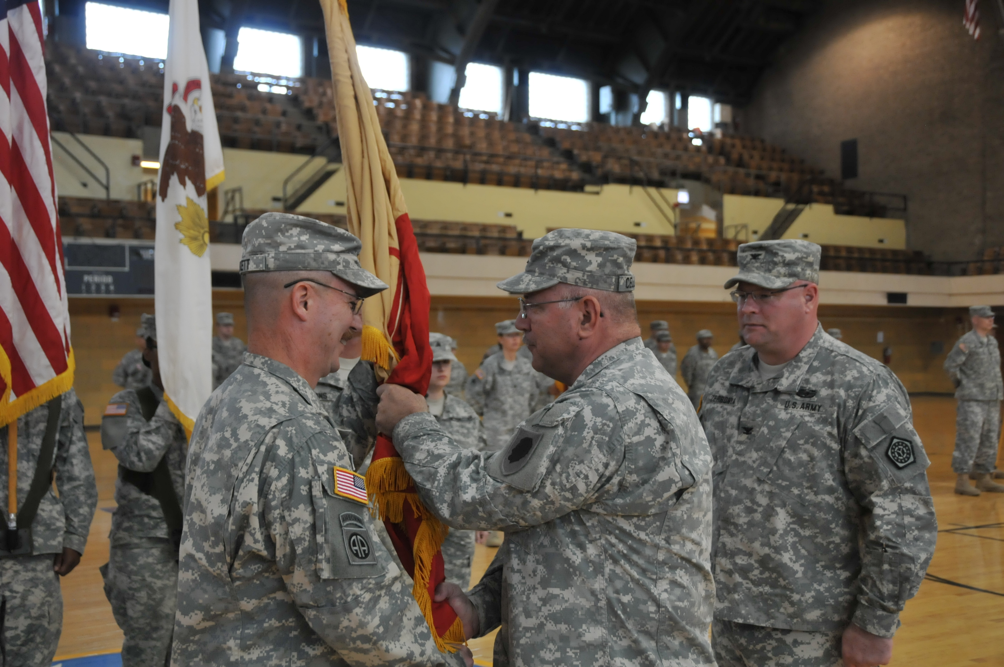 Roodhouse Soldier Becomes 108th Sustainment Brigade Commander