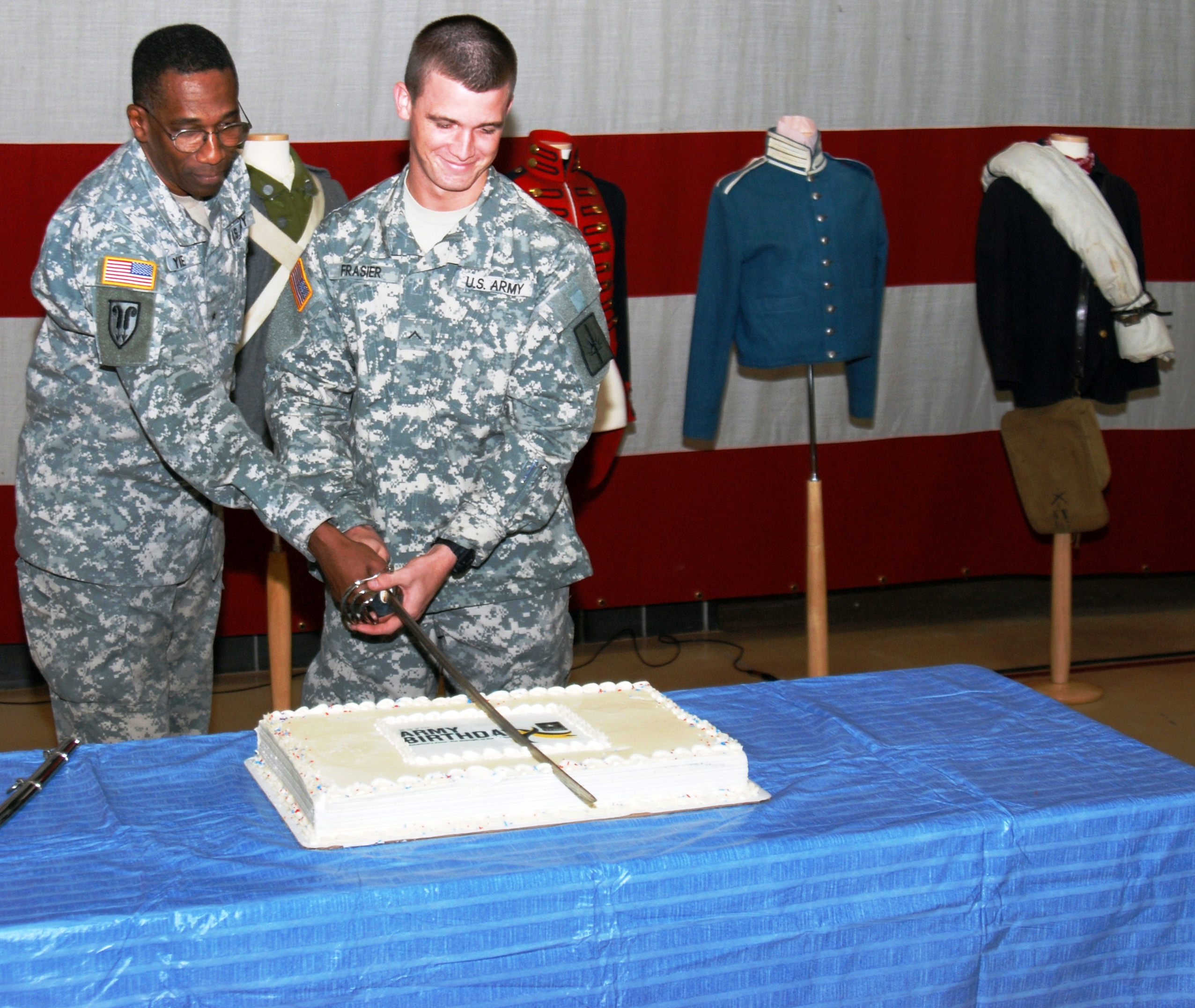Army Guard Pvt. 1st Class Reid Frasier, a Saratoga Springs Resident ...