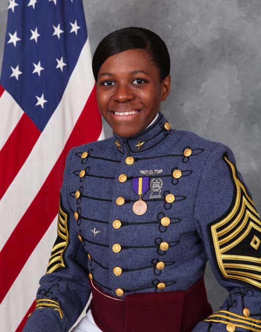 Citadel Cadet Angel Johnson meets top Congressional leaders in ...