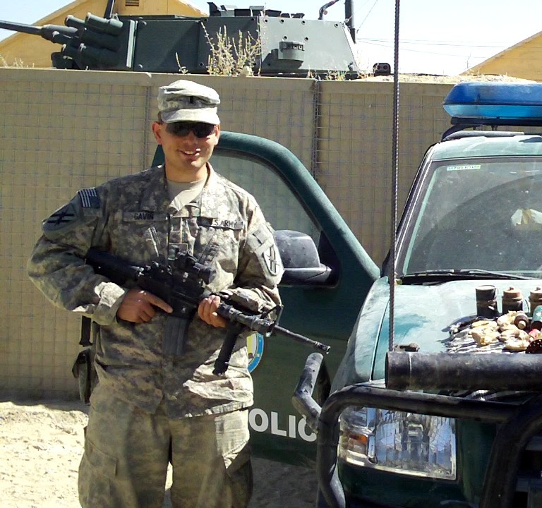 Army National Guard Captain Dermot Gavin, East Durham resident and ...