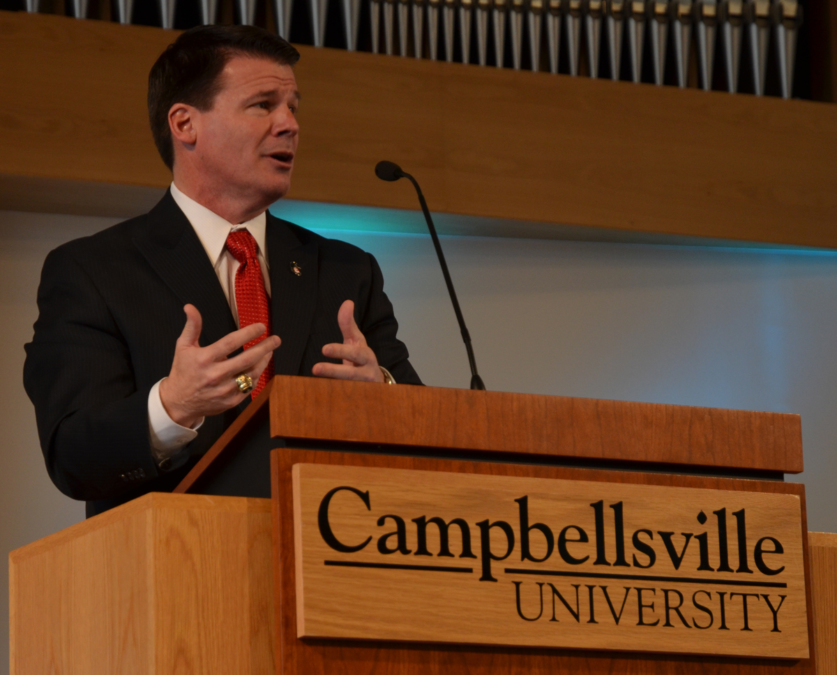 Campbellsville University Trustee member, Rev. Joel Carwile, talks of ...
