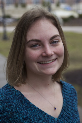 Amanda Nicholson '13 inducted into Alpha Delta Sigma