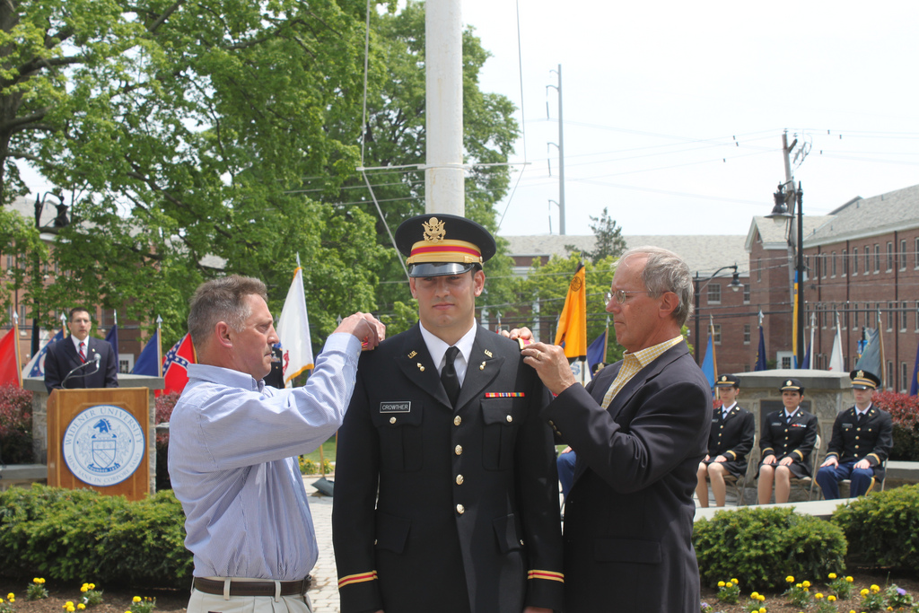 Crowther of Ephrata Commissioned as a Second Lieutenant of the U.S. Army
