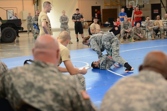 Soldiers from across the state compete in Illinois Guard Combatives ...