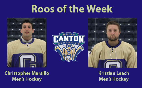 Marsillo & Leach Tabbed as Roos of the Week