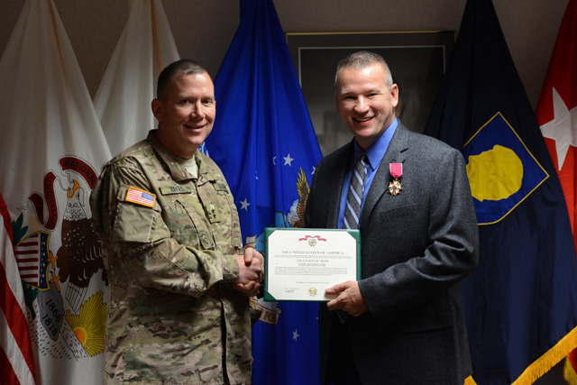 Retired Springfield Soldier Receives Legion of Merit