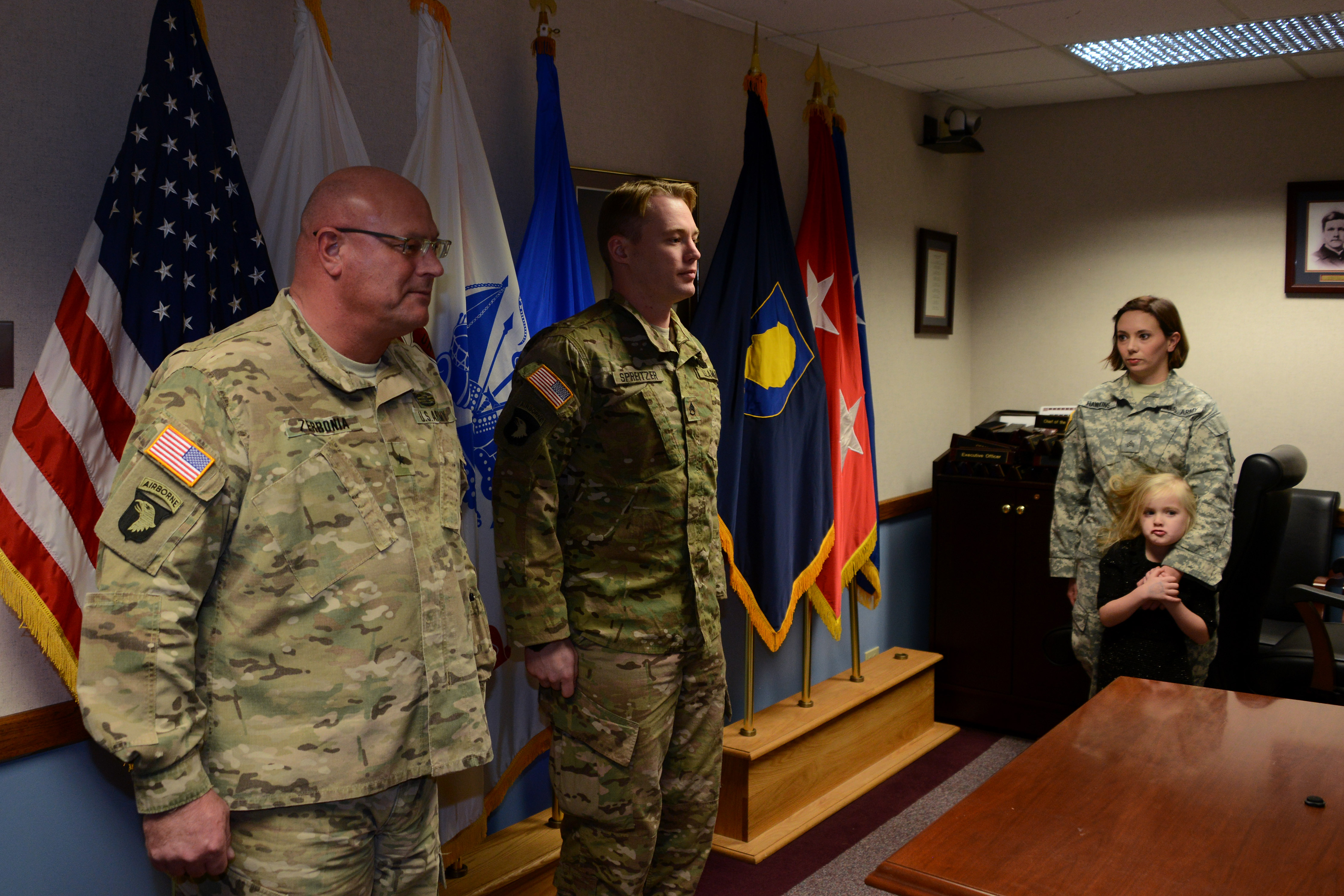 ILARNG Soldier promoted to the rank of sergeant first class