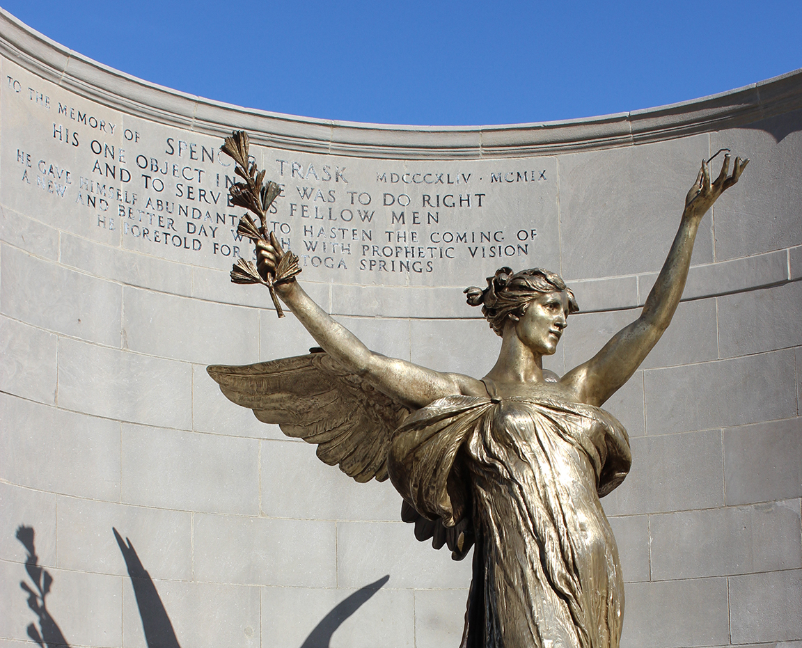 Spirit of Life and Spencer Trask Memorial restoration in Saratoga ...