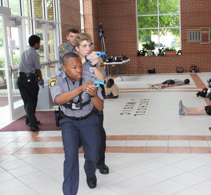 Kentucky Law Enforcement Explorer Academy simulates active shooting ...