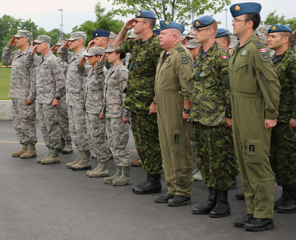 Eastern Air Defense Sector Celebrates Canada Day