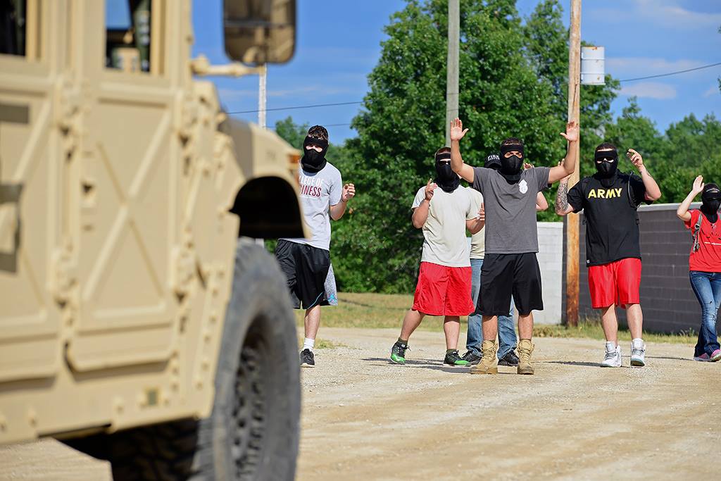 Springfield based Military Police Company Gets Job Specific Training