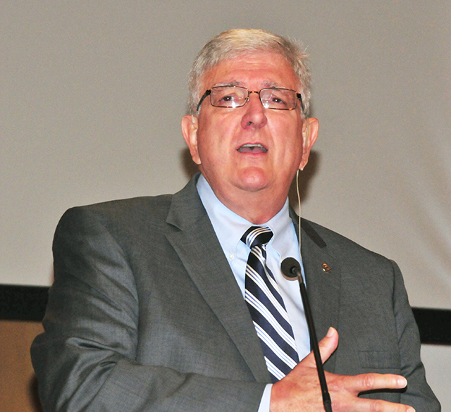 Dr. John Upton reminds Campbellsville University of a Christian's calling