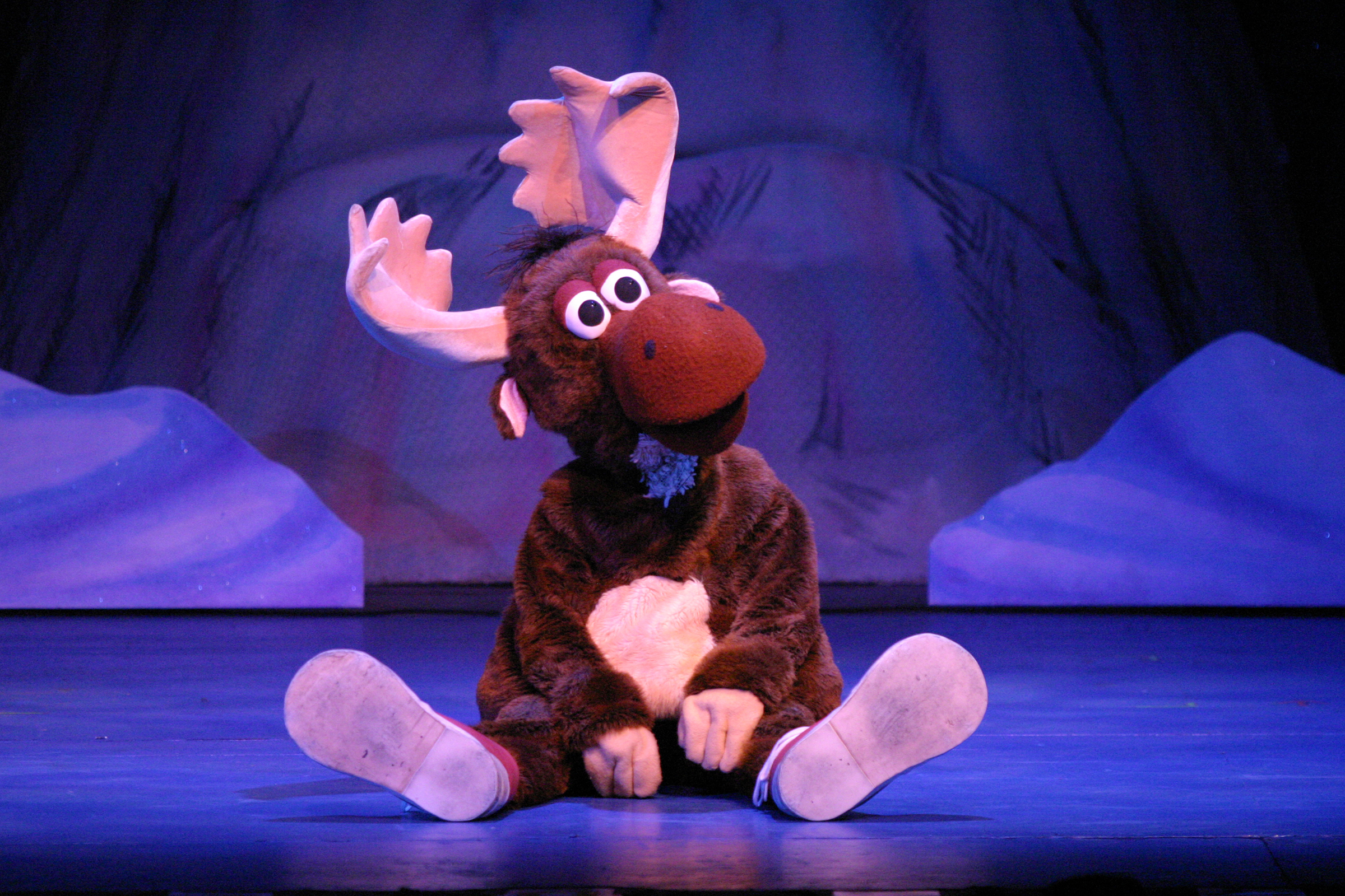 MOOSELTOE, THE MOOSE WITH A DREAM, COMES TO LIFE ON STAGE AT EAST ...