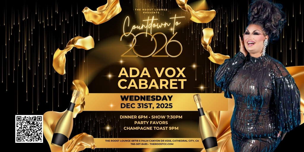 Countdown to 2026 with ADA VOX | Buy Tickets in Cathedral City | Ticketbud