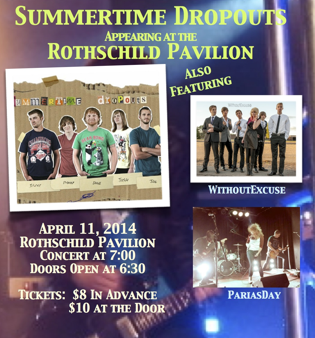 Purchase Online Ticket for Summertime Dropouts Concert