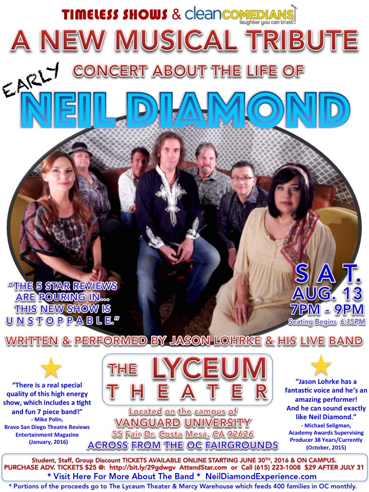 Purchase Online Ticket for The New Musical Tribute Show About The Early ...