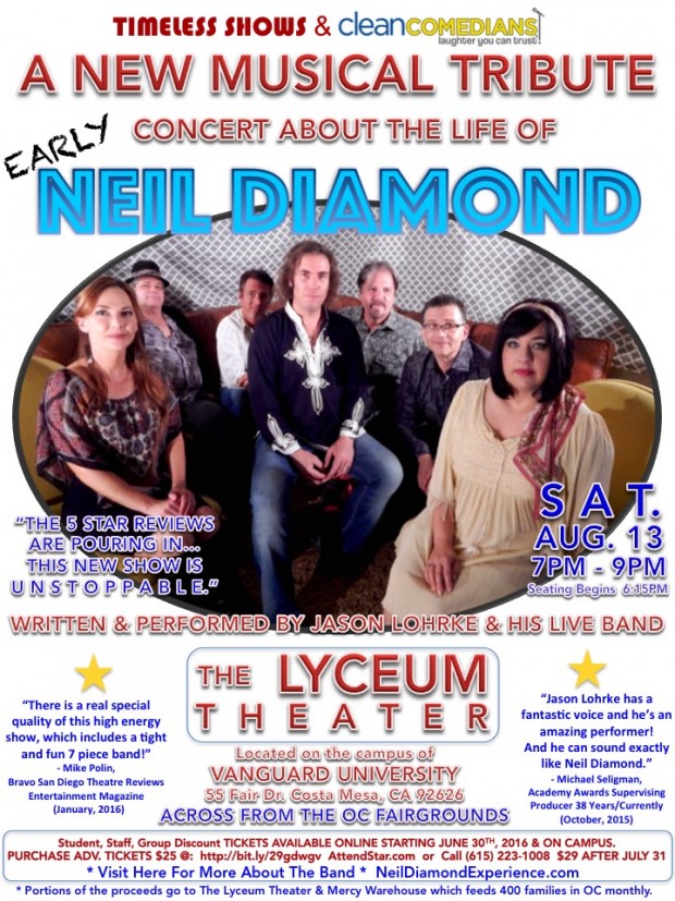 Purchase Online Ticket for The New Musical Tribute Show About The Early ...