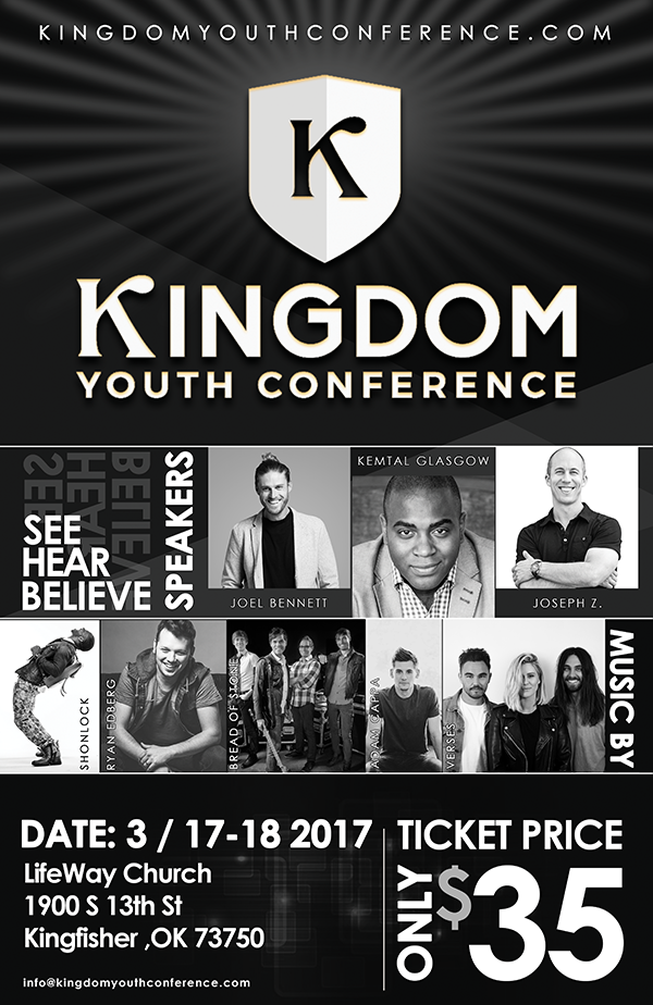 Purchase Online Ticket for Kingdom Youth Conference - Kingfisher, OK