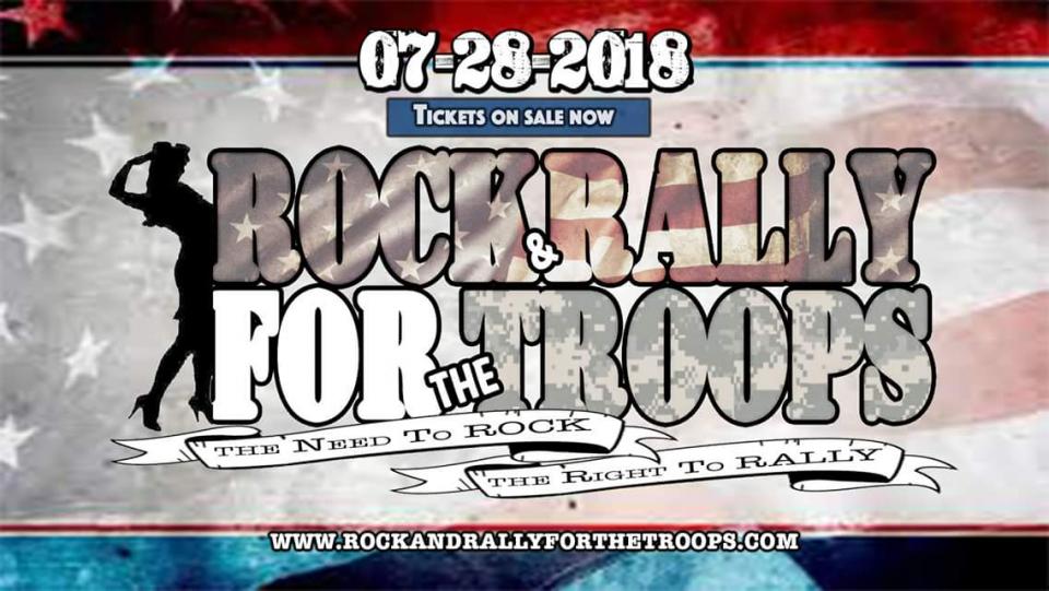 Purchase Online Ticket for Rock & Rally For The Troops 2018