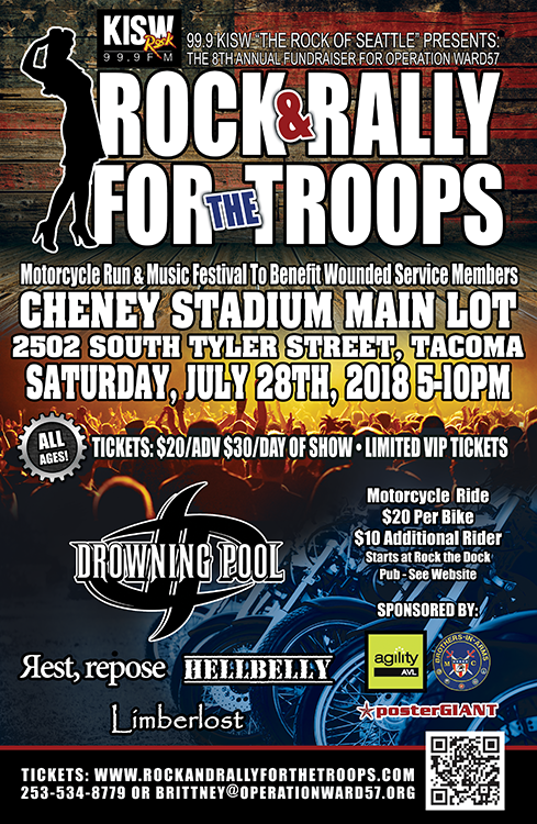 Purchase Online Ticket for Rock & Rally For The Troops 2018