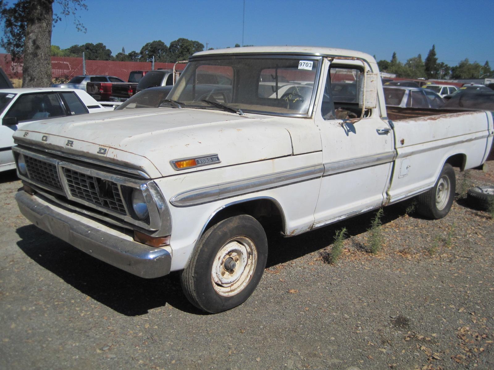 1970 Ford F100 Pickup - Used Auto Parts for Sale | Auto Gator ...