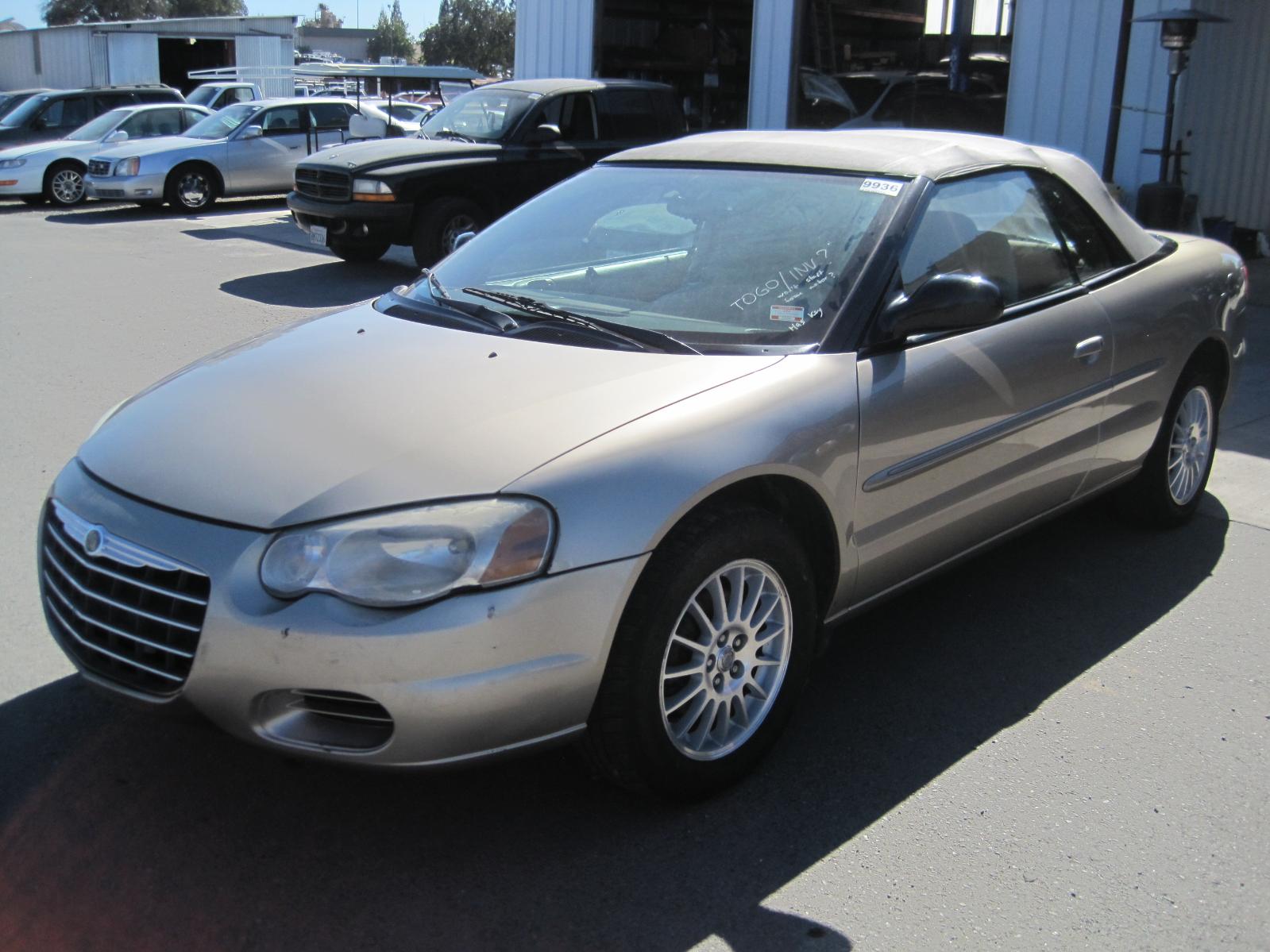 2004 Chrysler Sebring base, convertible parts | AutoGator - Sacramento, CA