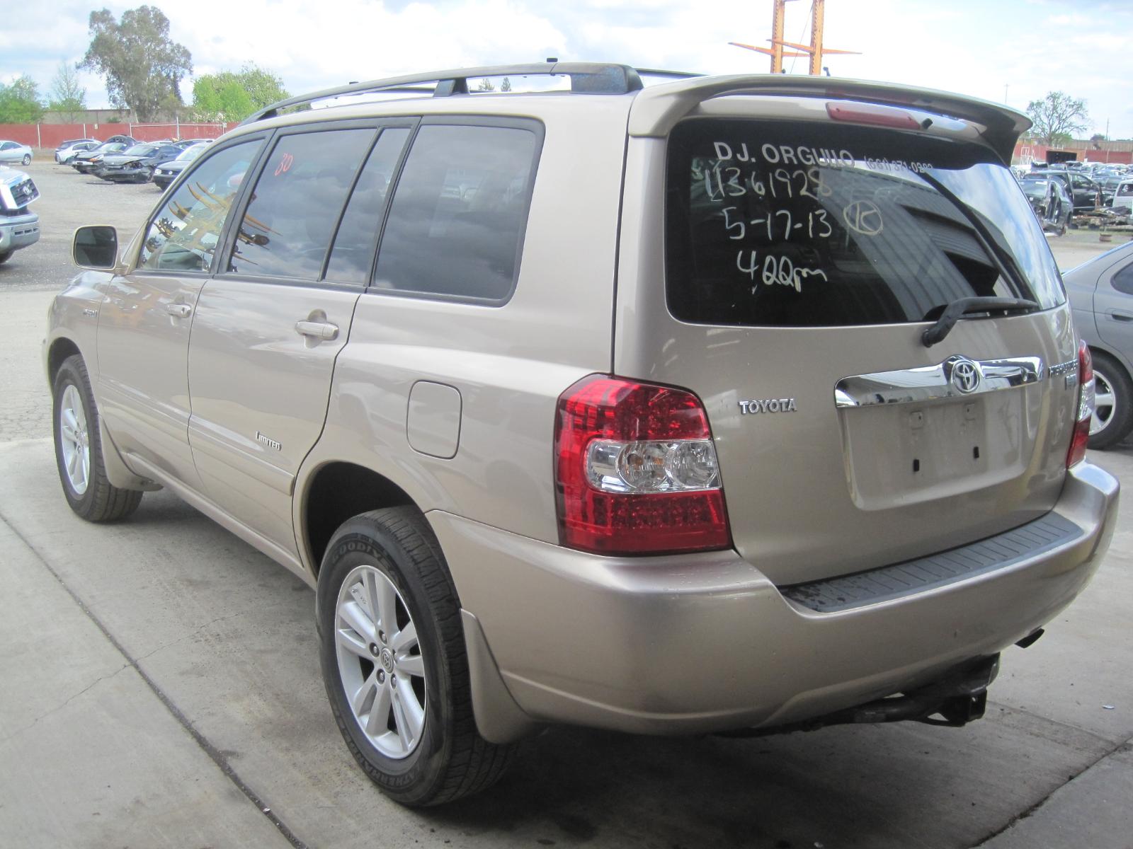 2006 Toyota Highlander Hybrid Limited parts | AutoGator - Sacramento, CA