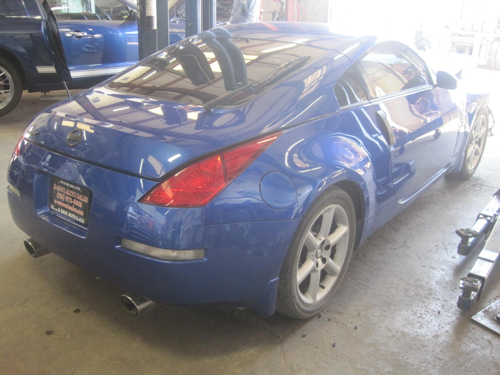 2003 Nissan 350Z Base; Touring; Enthusiast; Per - Used Auto Parts for ...