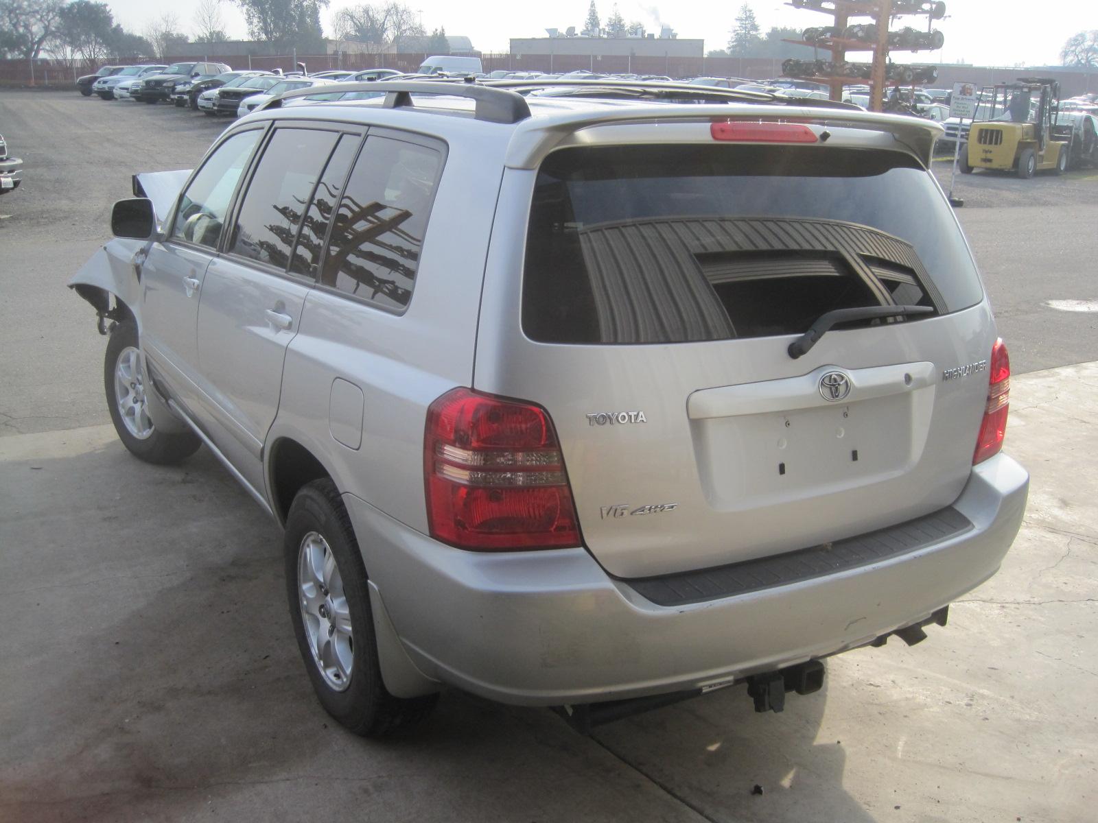 2002 Toyota Highlander Base; Limited parts | AutoGator - Sacramento, CA