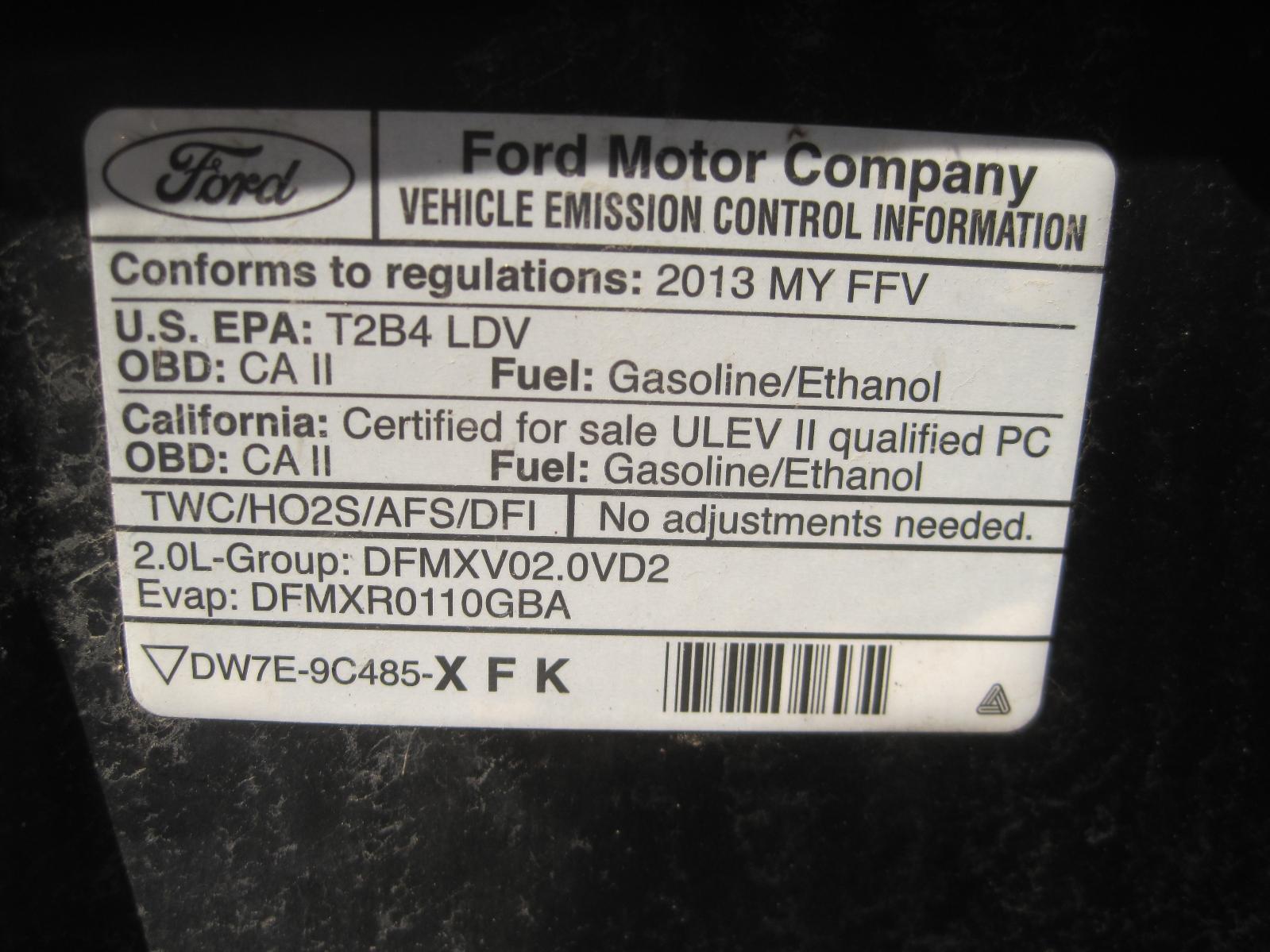 2013 Ford Focus SE parts | AutoGator - Sacramento, CA