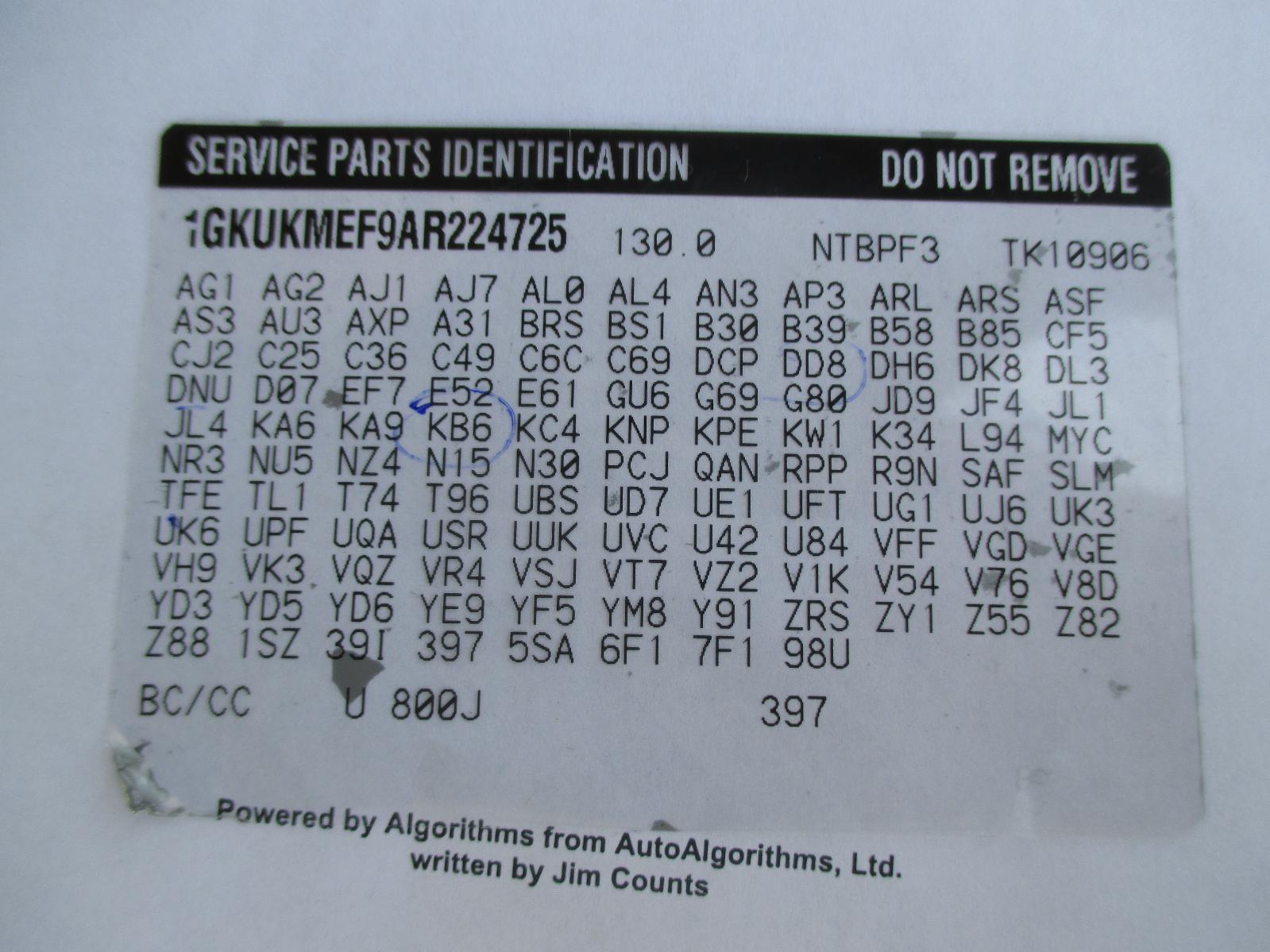 2010 GMC Yukon XL 1500 Denali - Used Auto Parts for Sale | Auto Gator ...