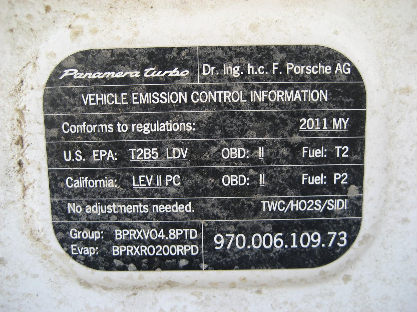 2011 Porsche Panamera Turbo - Used Auto Parts for Sale | Auto Gator ...