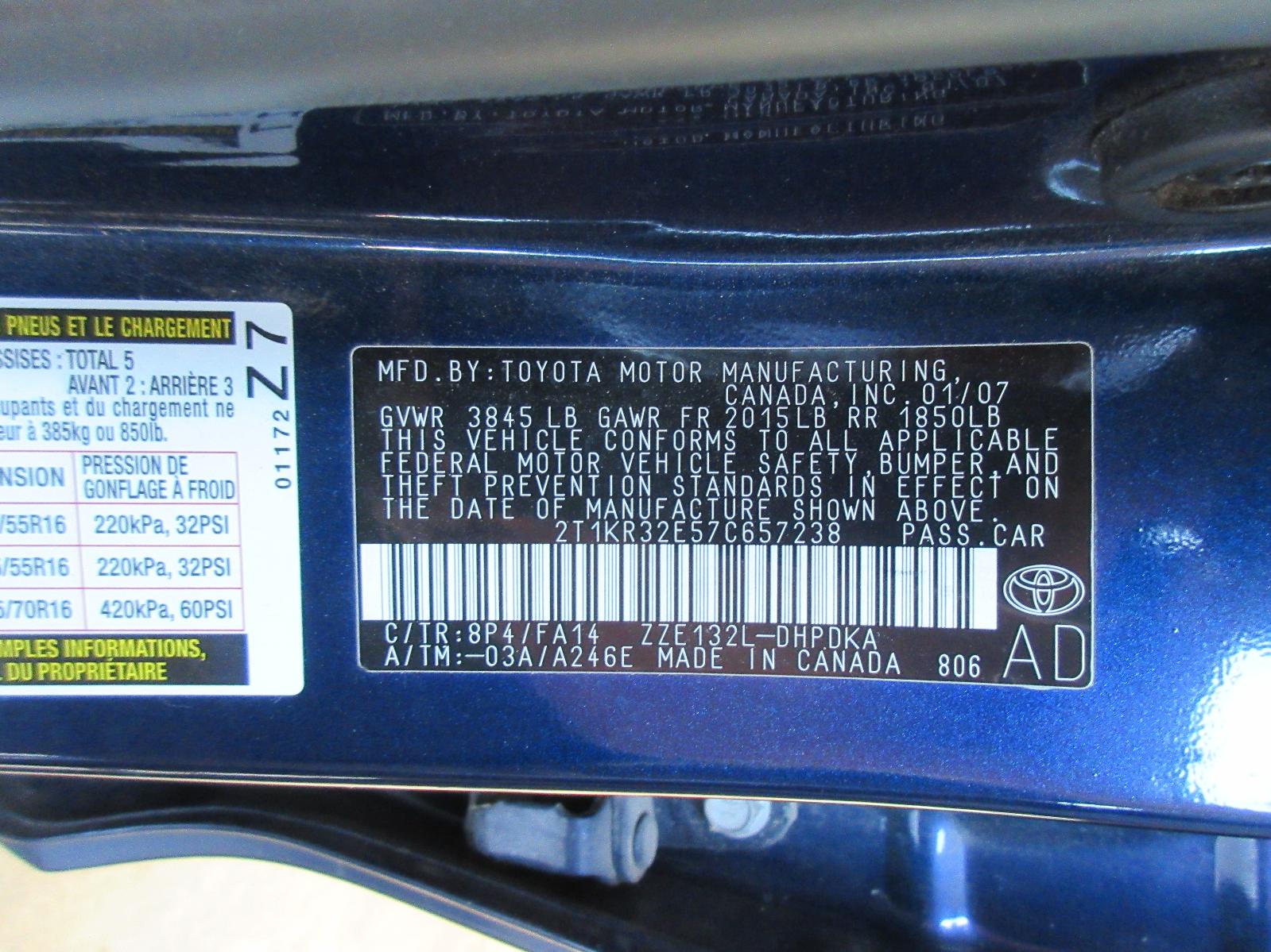 2007 Toyota Matrix Base parts | AutoGator - Sacramento, CA