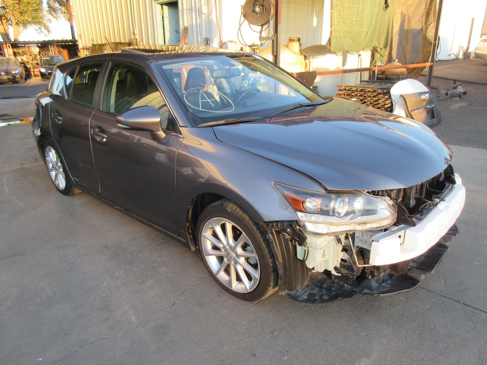 2012 Lexus CT 200h Base - Used Auto Parts for Sale | Auto Gator ...