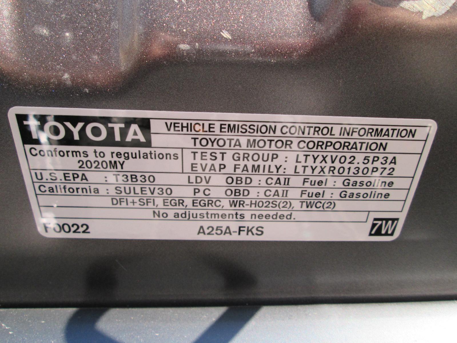 2020 Toyota Camry SE - Used Auto Parts for Sale | Auto Gator ...