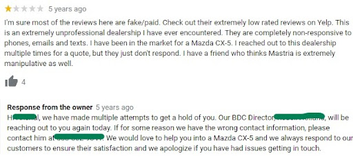 7 Great Examples of Online Businesses Responding to Bad Reviews - AutoGrow