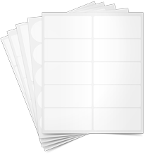 2" Inch Square Label