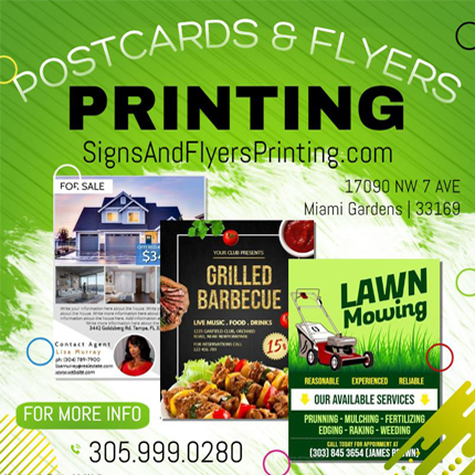 Signs And Flyers Printing | 4" x 6" POSTCARD SPECIAL