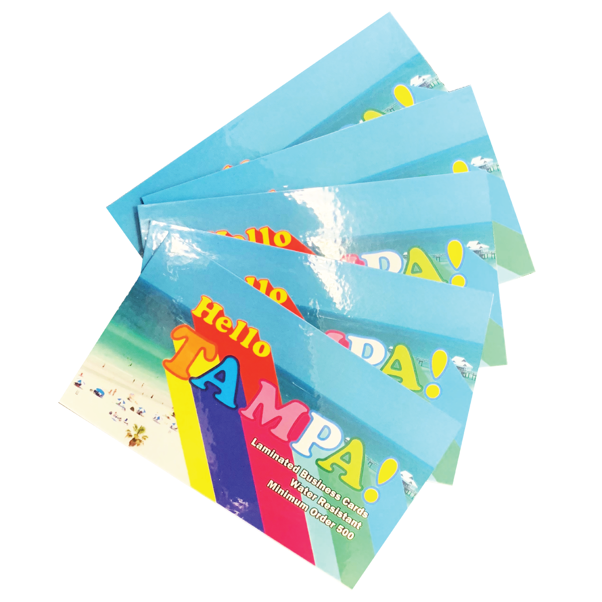 2x3.5 Laminated Business Cards | TampaPrinting.com