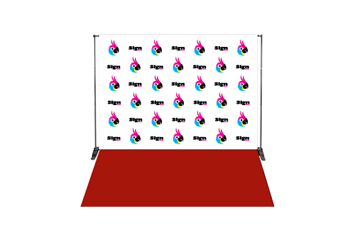 8x8 Step & Repeat Banner | Step And Repeat Banners
