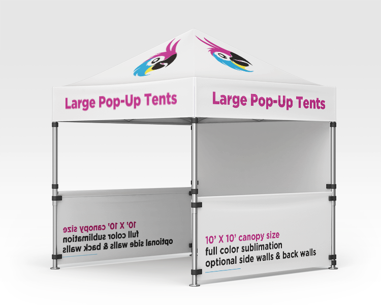 Buy Large Pop-Up Tents | Sign Parrot