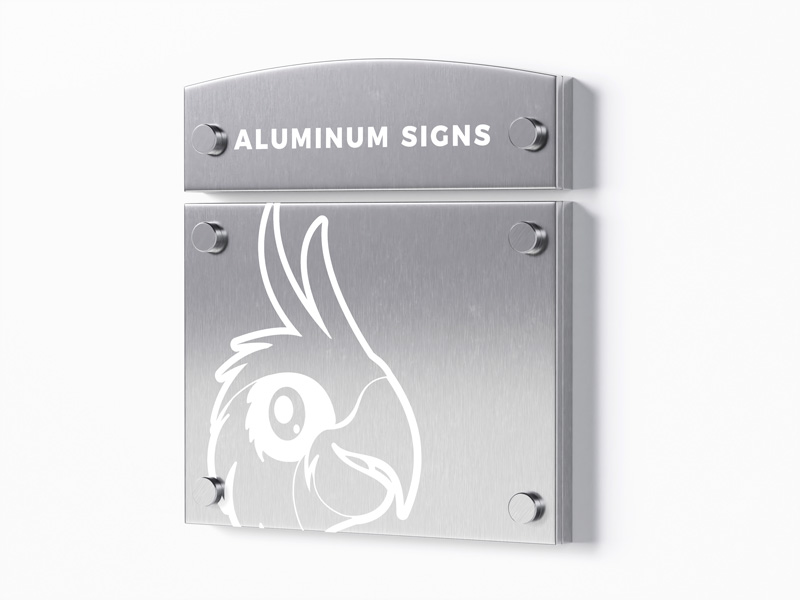 Metal Sign Printing in Tampa | Sign Parrot