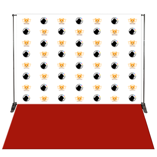 8x8 Step & Repeat Banner | Step And Repeat Banners