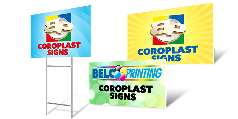 12"x12" Coroplast - yard signs